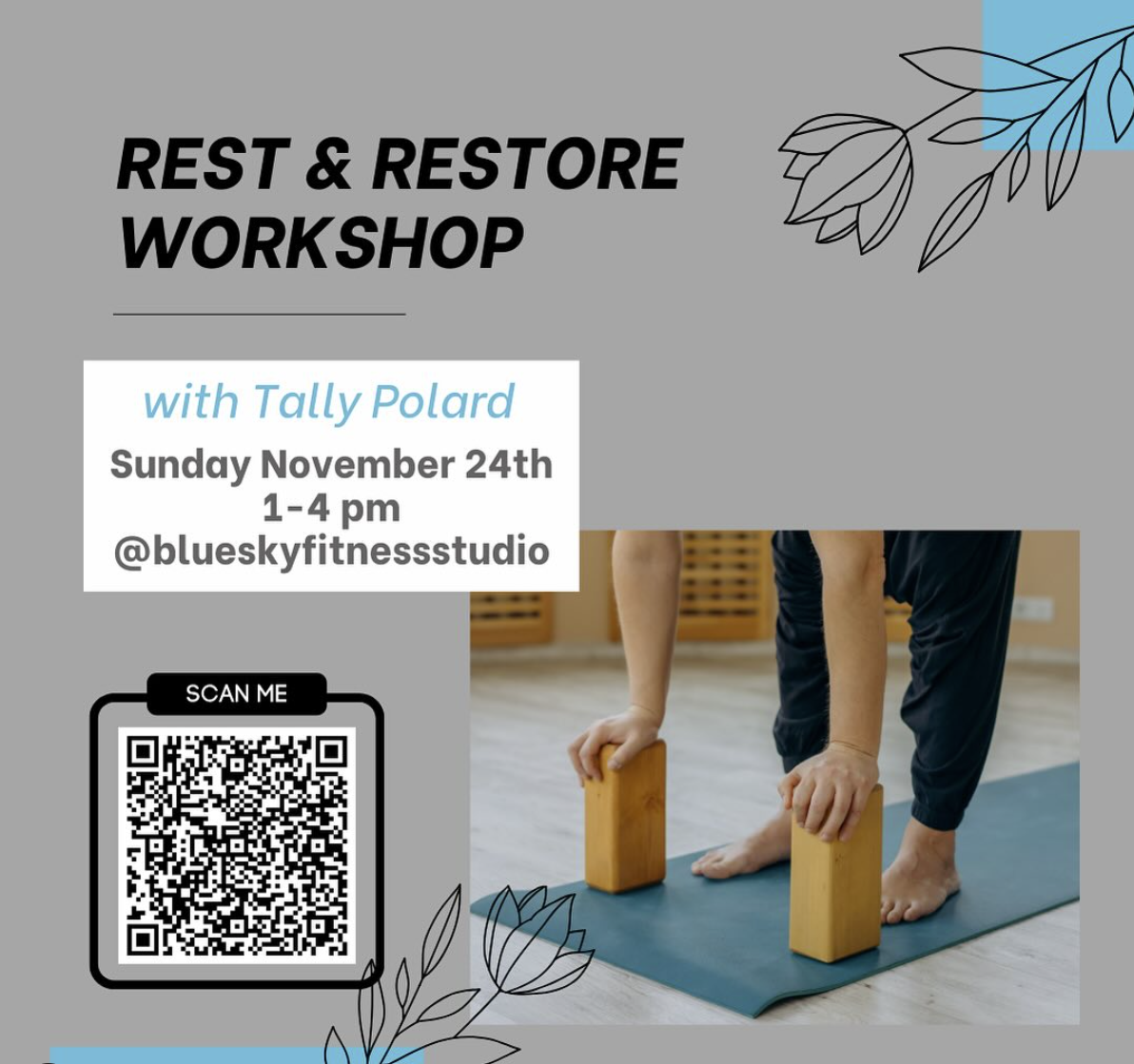 Rest & Restore Workshop with Tally Pollard - Calm Unity